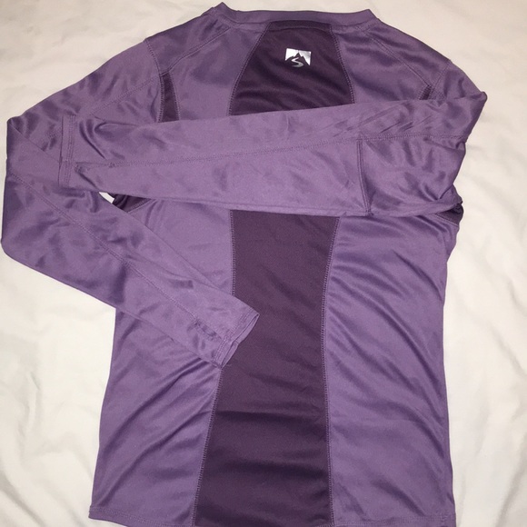 Storm Creek | Tops | Purple Fitted Long Sleeve Jersey Top | Poshmark